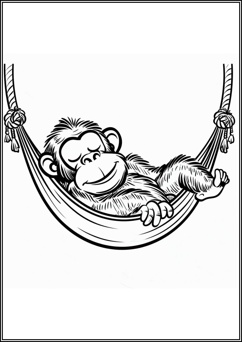Monkey coloring pages (Free printable PDF) - TotalColoring.com