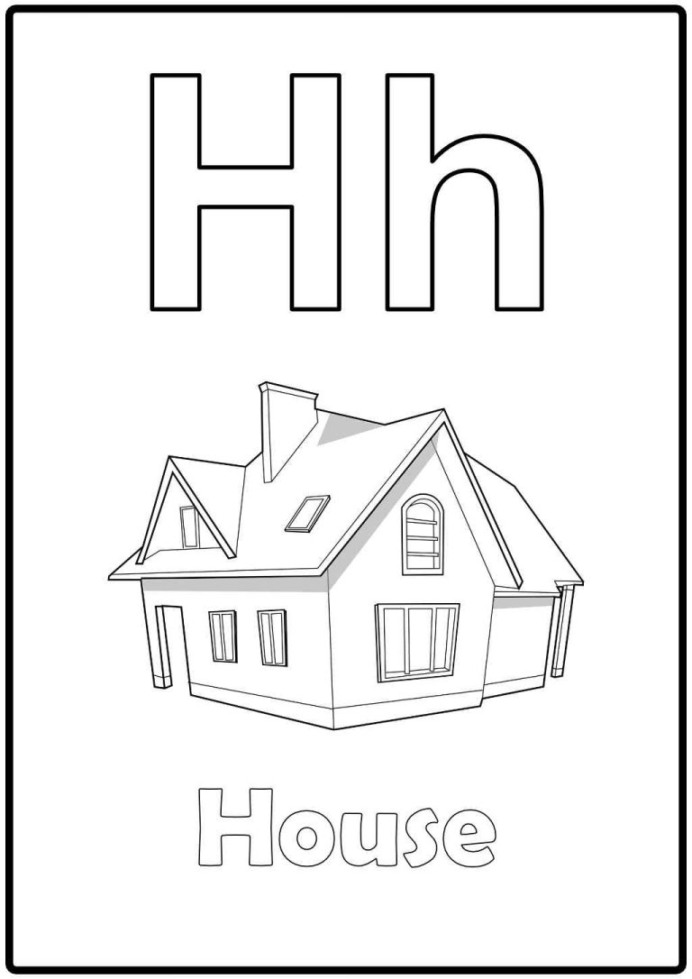 Alphabet Coloring Pages. Free printable letters - TotalColoring.com