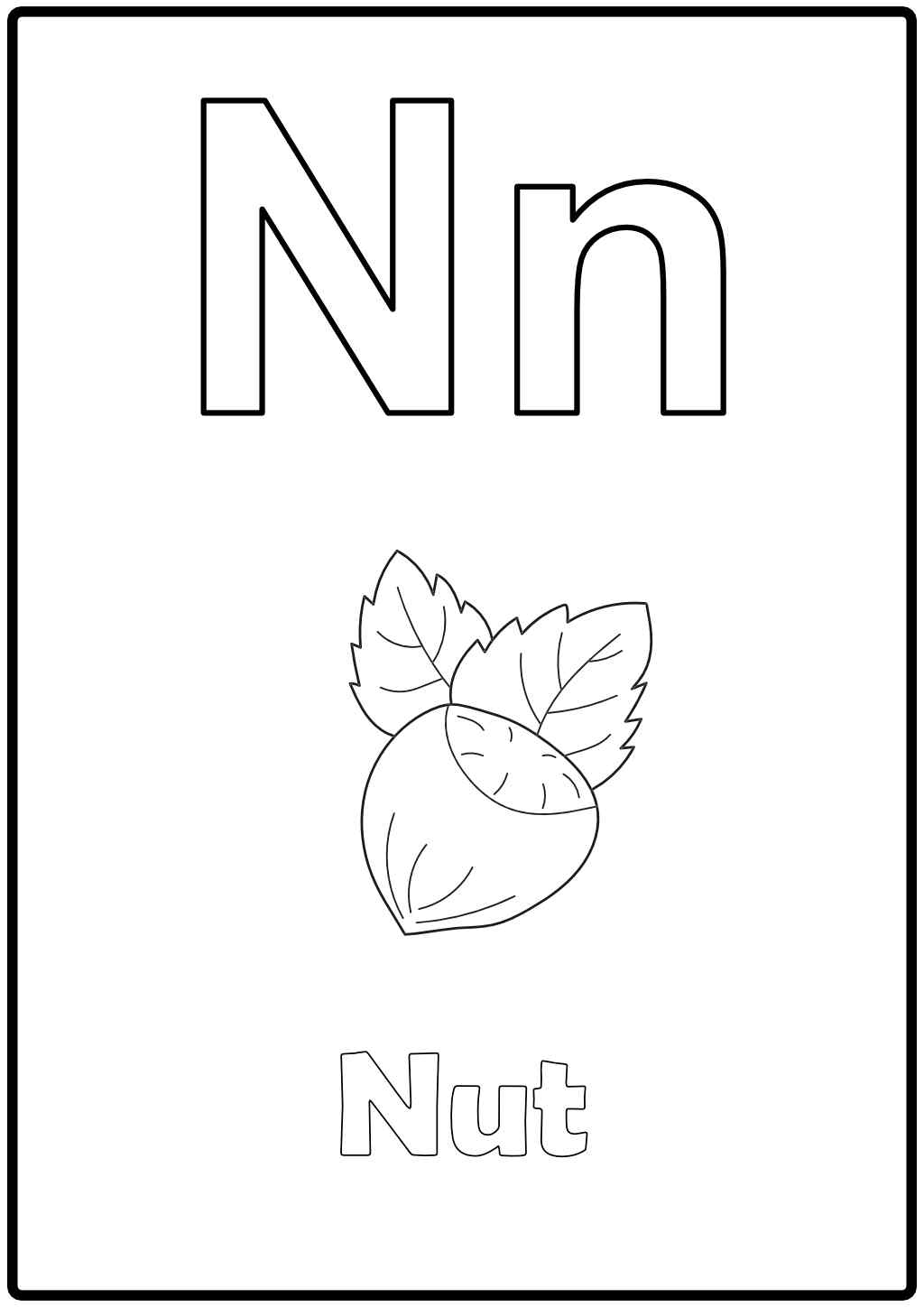 Alphabet Coloring Pages. Free printable letters - TotalColoring.com