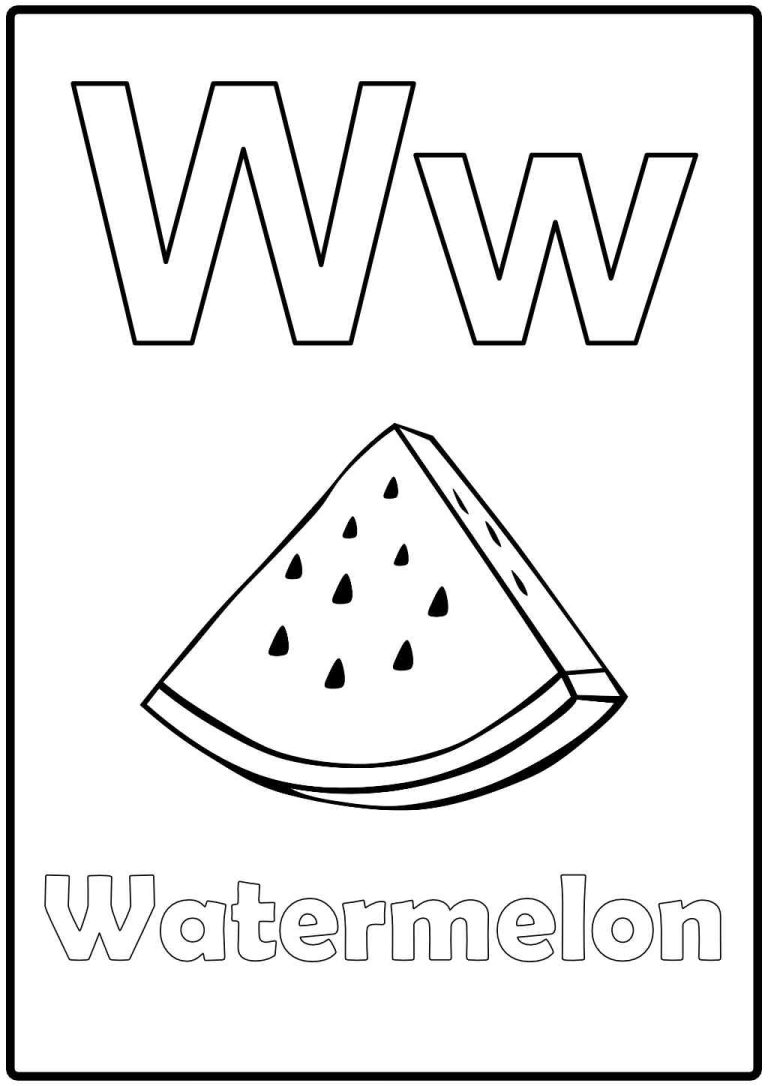 Alphabet Coloring Pages. Free printable letters - TotalColoring.com