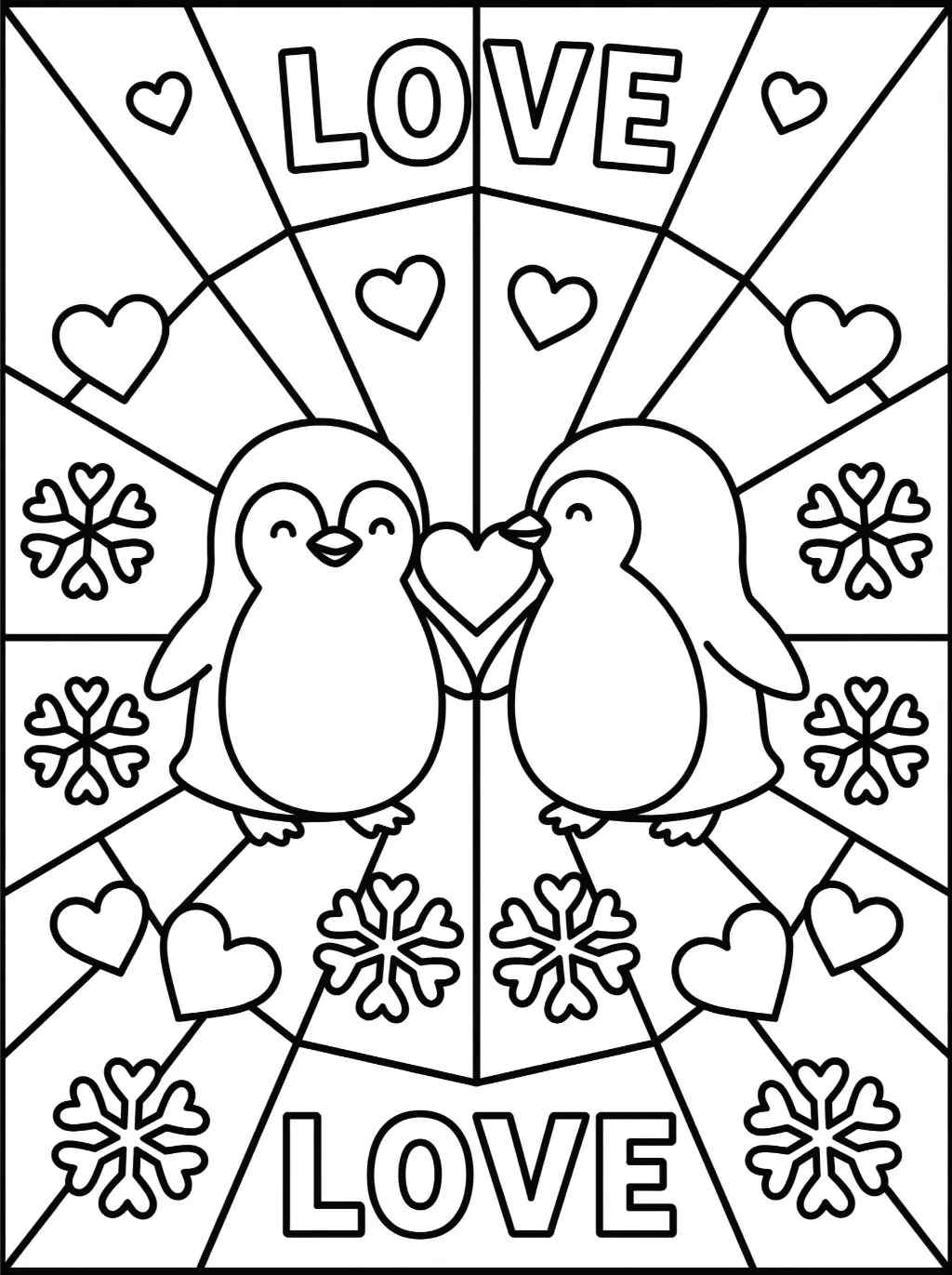 Free printable Valentines Day pop art coloring pages - TotalColoring.com