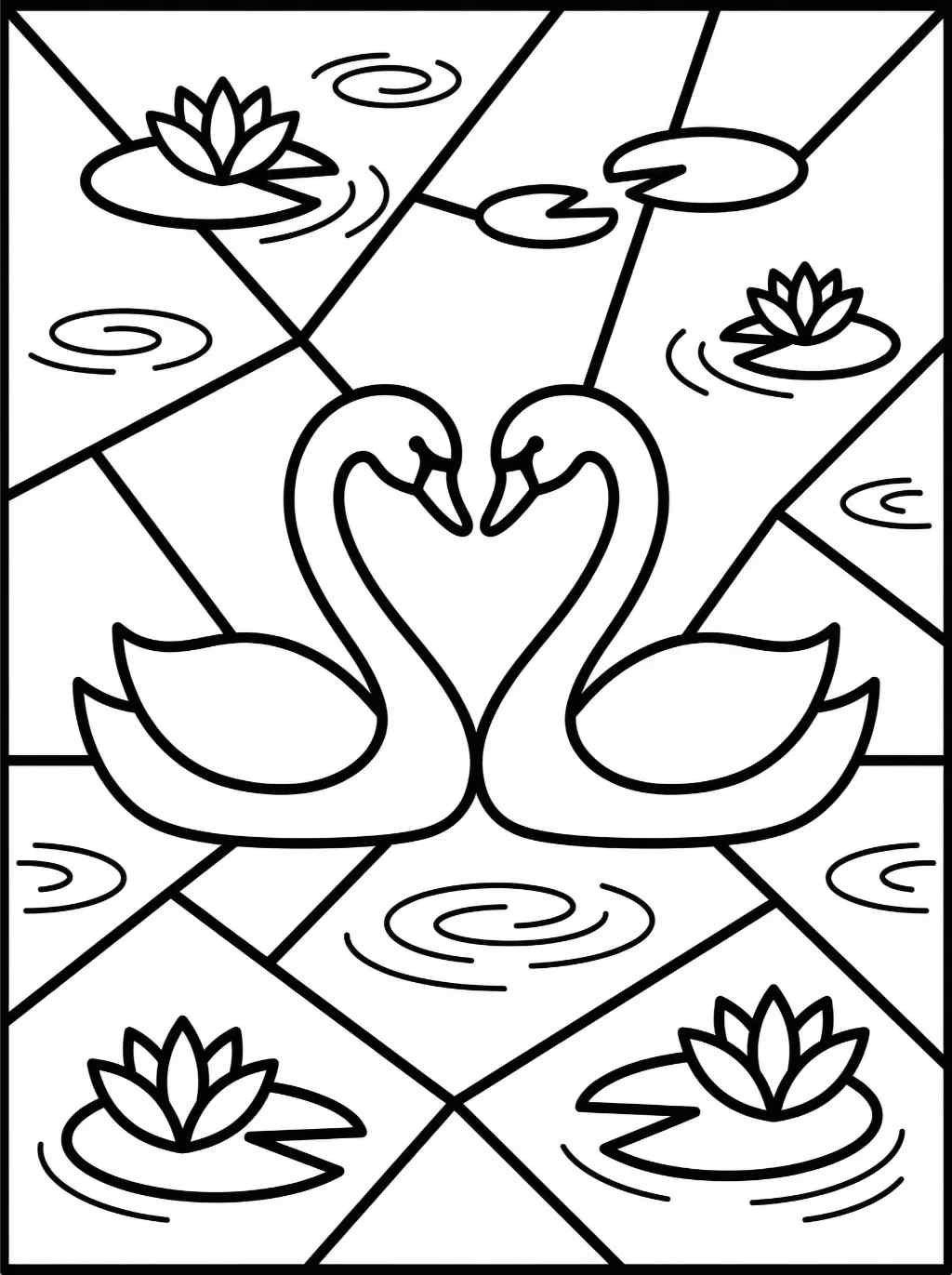 Free printable Valentines Day pop art coloring pages - TotalColoring.com